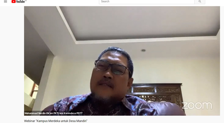 LP2M UNMUL Gelar Webinar Kampus Merdeka untuk Desa Mandiri | Universitas Mulawarman